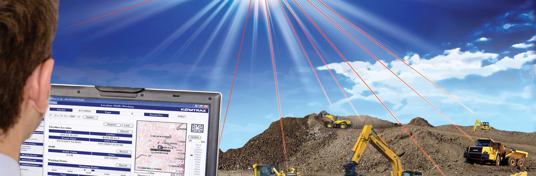 KOMTRAX Wireless Monitoring System by Komatsu | kuhn.at