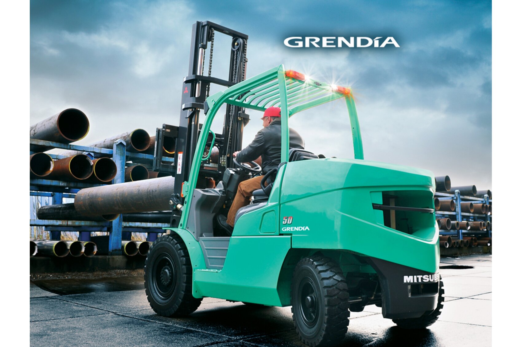 Diesel Forklifts-GRENDIA EX FD50CN from Mitsubishi | Kuhn